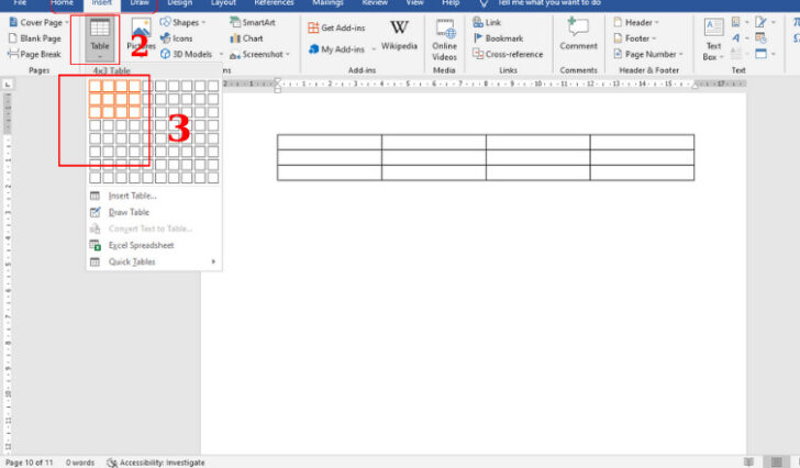 INSERT Trong Word: Dùng Thẻ INSERT Với Các Chức Năng Trong Word